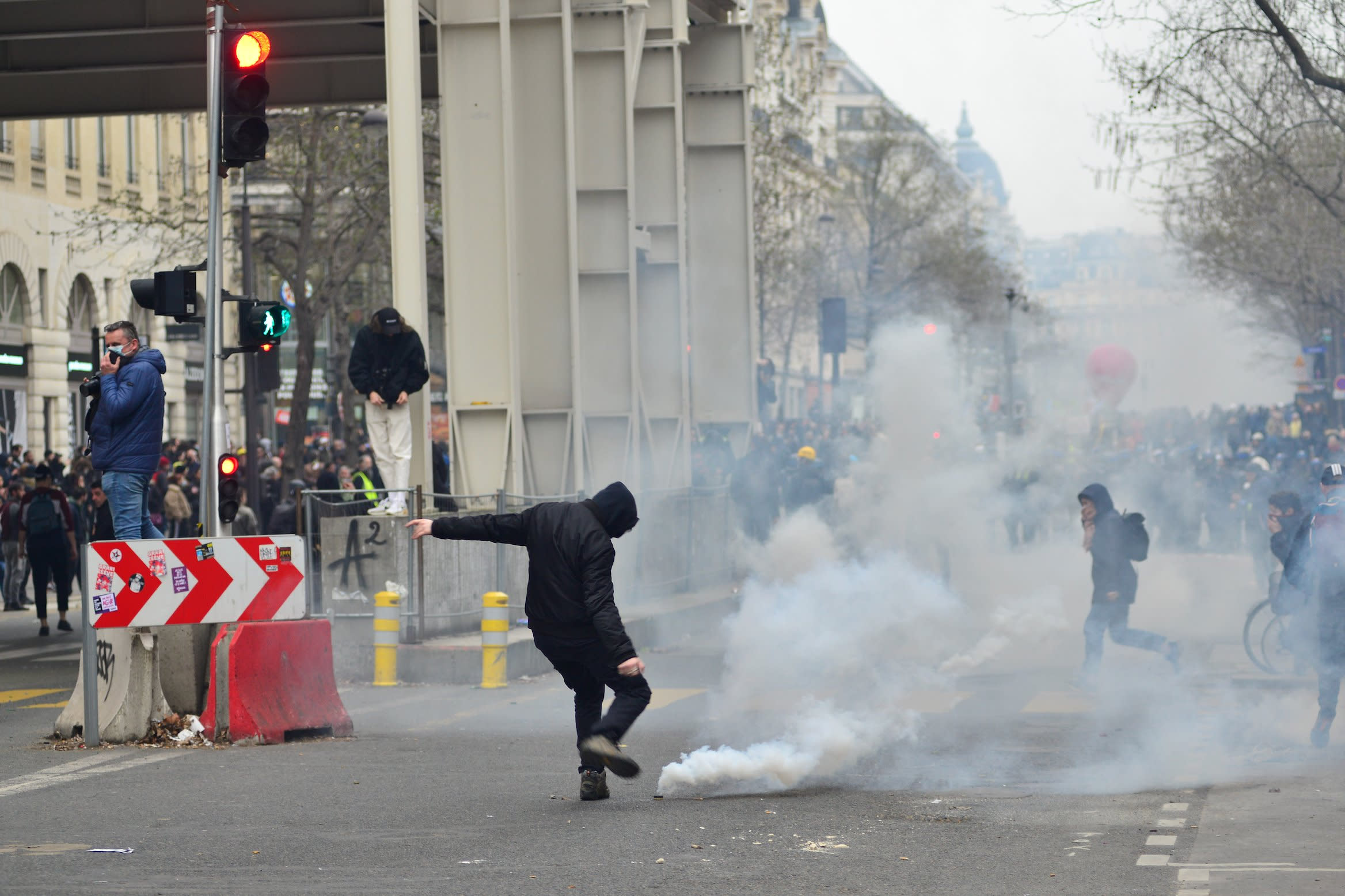 France’s May Day Demonstrations Turn Violent - Causes - Take Action on ...