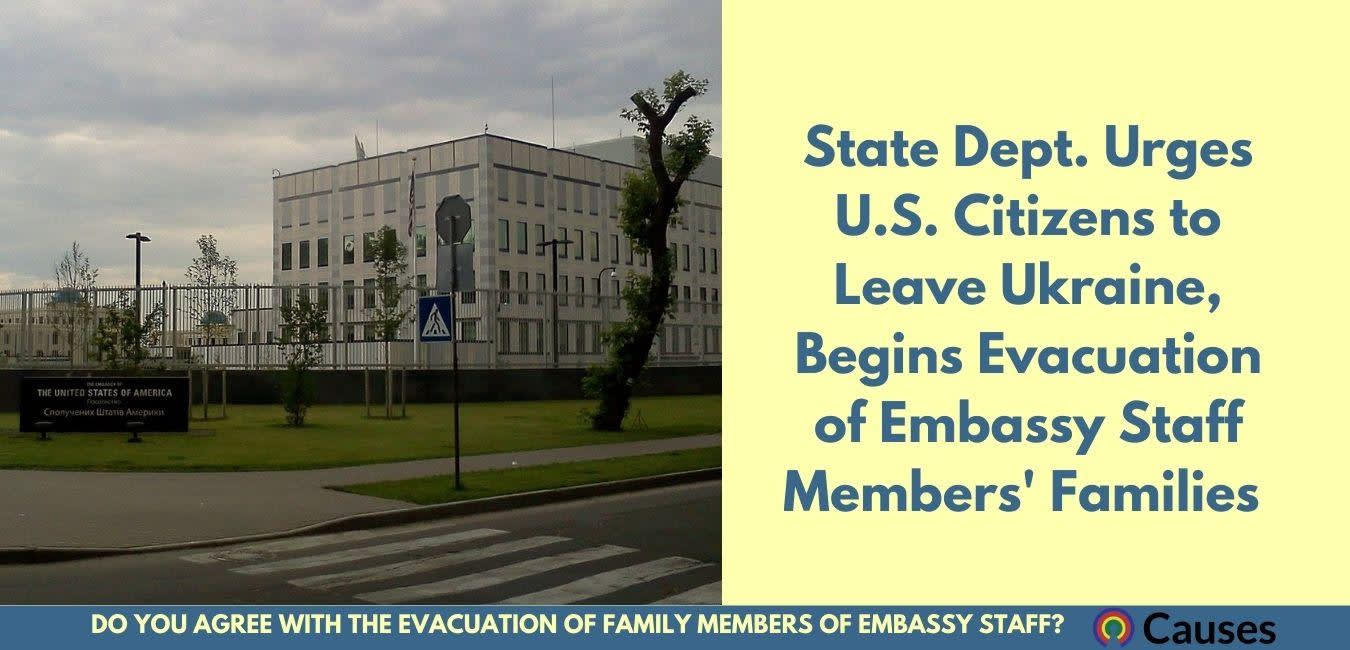 State Dept. encourages American citizens to leave Ukraine, begins ...