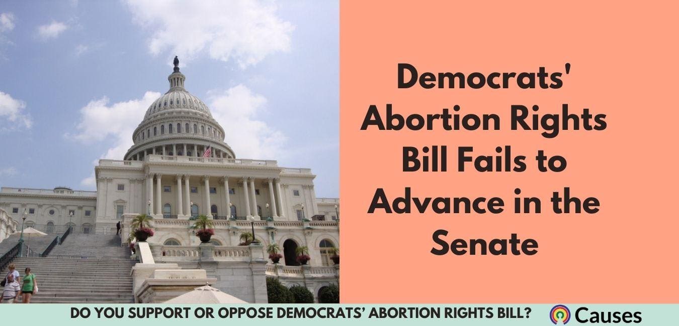 Democrats' abortion rights bill fails to advance in the senate - Fuel ...